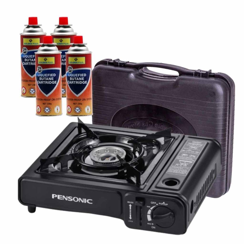 PENSONIC Portable Gas Stove Mini Stove For Camping