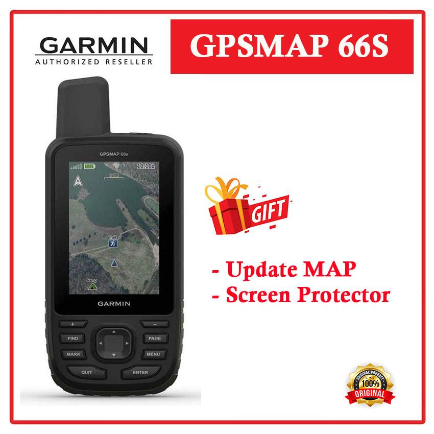 Garmin GPSMAP 66S Tracking Handheld GPS *Original Set Warranty By AECO ...