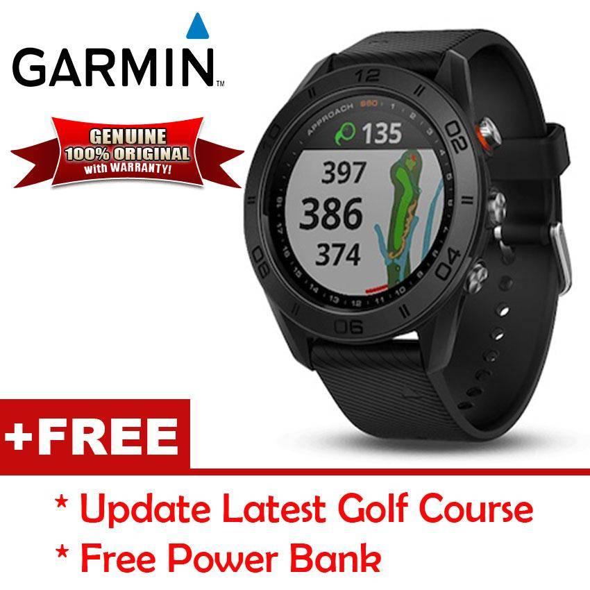 Garmin Approach S60 GPS Golf Watch with Touchscreen (# Free Power Bank ...