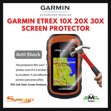 Clear LCD Screen Protector for Garmin eTrex 10x 20x 30x Handheld GPS ...