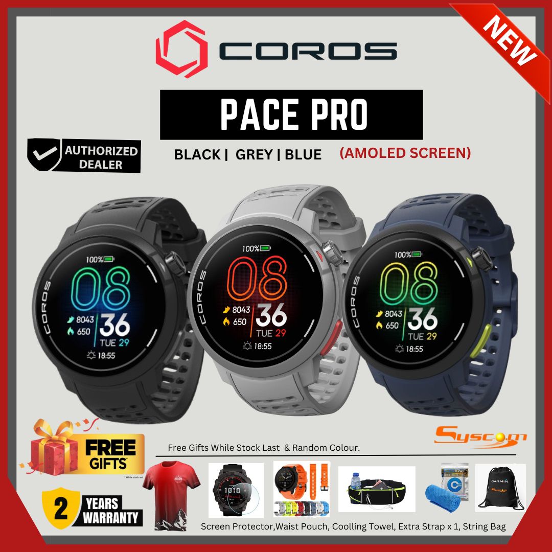 [NEW ARRVIE] COROS PACE Pro Premium Multisport Smartwatch + FreeGift