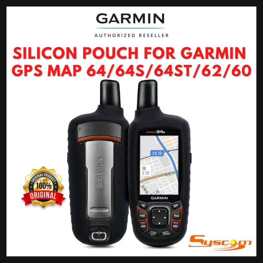 *Ready Stock *Silicon Pouch for Garmin GPSMAP 65/ 64s / 64st / 62 / 60
