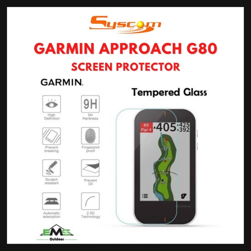 Garmin Approach G80 Screen Protector - LCD Tempered Glass Screen ...