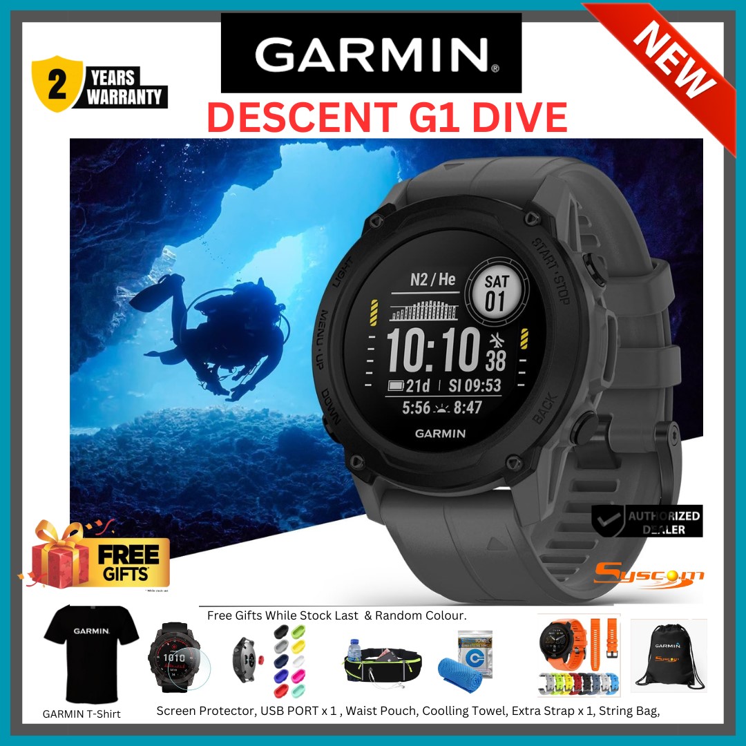 Garmin Descent G1 (Original 2 Years Warranty + FREE GIFT!)