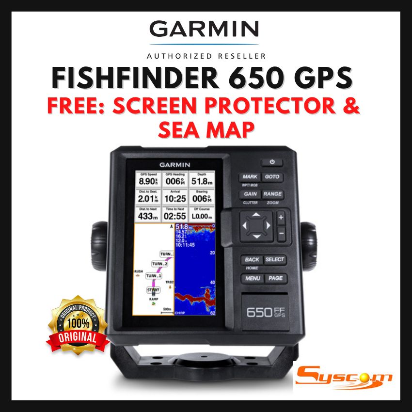 Garmin Fishfinder 650 GPS